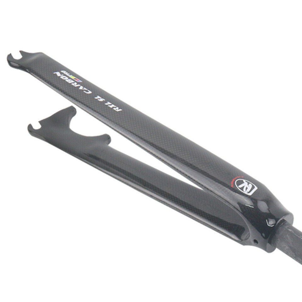 700C Carbon Road Bicycle Fork 1-1/8“ Disc Brake Bike Forks 3K Matte ...