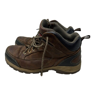 Red Wing Shoes Men's 12 8692 Brown Leather Work Boots Safety Toe | eBay