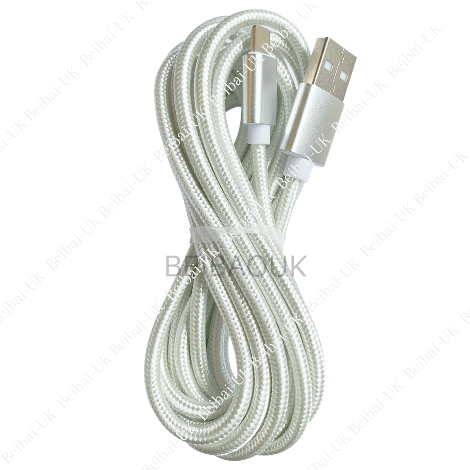 10Ft Braided Fast Charger Cable For iPhone 8 XR 11 12 13 iPad Charging ...