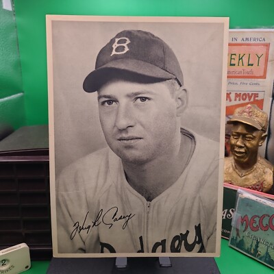 1942 Brooklyn Dodgers - Hugh Casey - Team Issue Picture Pack Photo Card ...