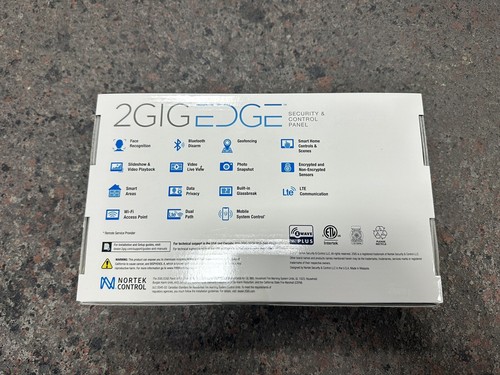 2GIG EDGE Security Panel with 7 In. Touchscreen, Verizon (2GIG-EDG-NA ...