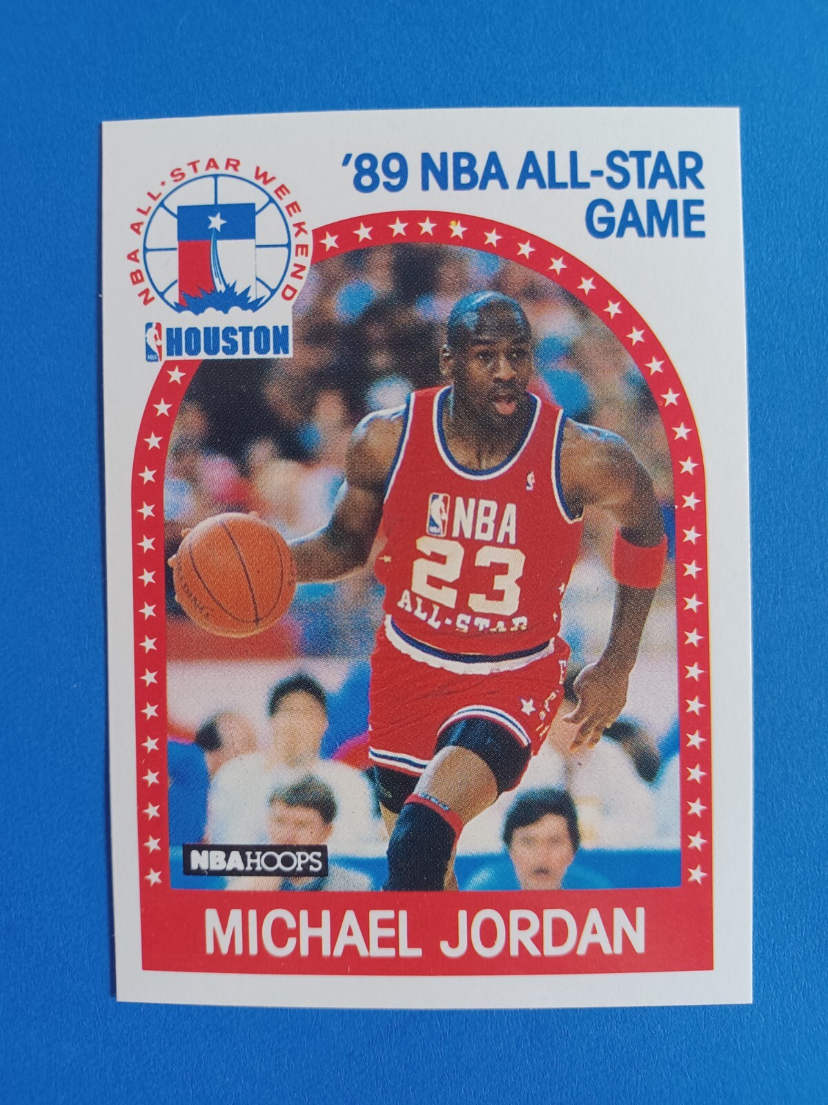 1989-90 NBA HOOPS MICHAEL JORDAN #21 ALL-STAR GAME CARD CHICAGO BULLS ...