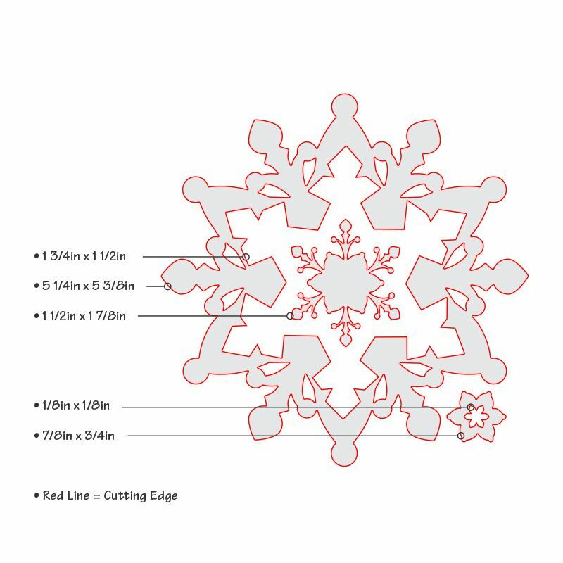 Sizzix Snowflakes Framelits - 3 Dies 657909 for sale online | eBay UK