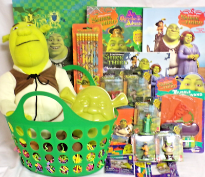 Shrek Toys Shrek And Donkey Plush Soft Toy Set New To Primark..