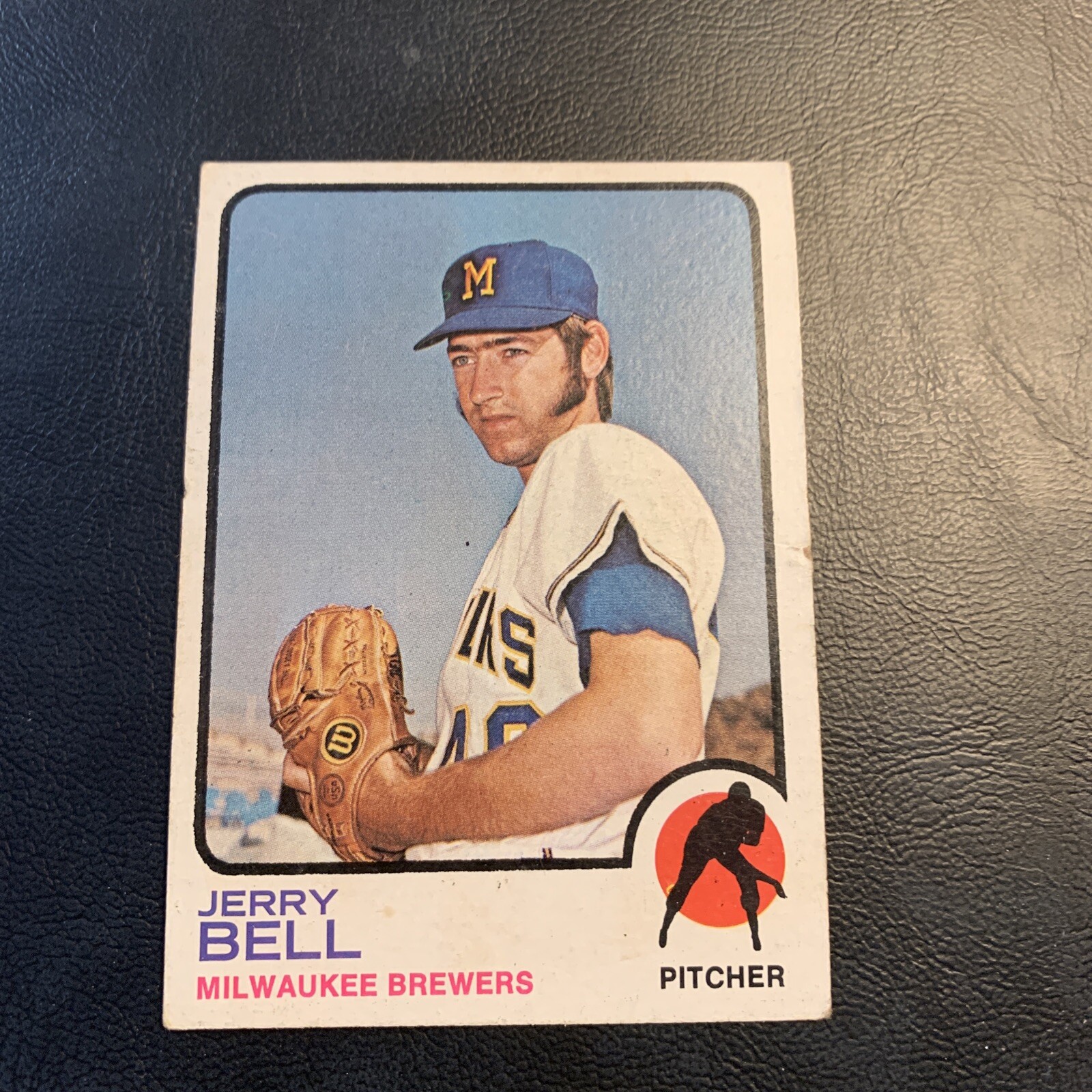 Cb34 1973 Topps #92 Jerry Bell Milwaukee Brewers | eBay