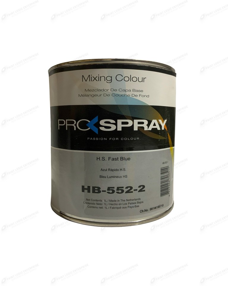 Pro Spray HB-552-2 HS Fast Blue Toner 1L | eBay
