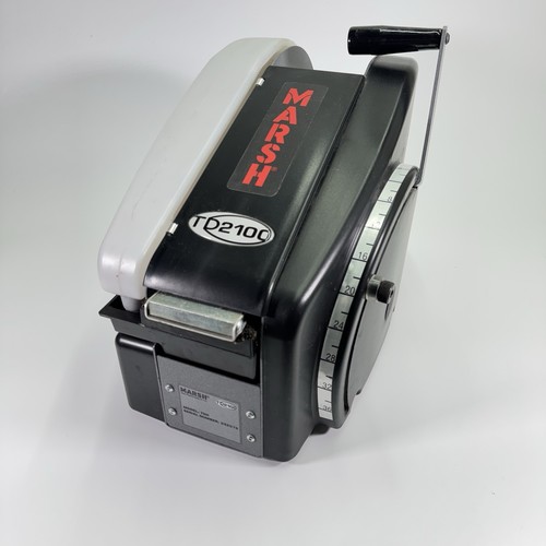MARSH TD2100 Manual water activated Gummed Kraft Tape Dispenser USED | eBay