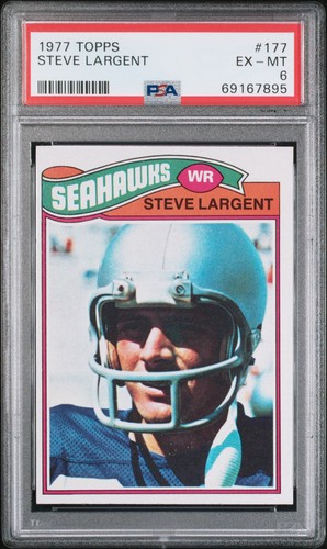 1977 TOPPS #177 STEVE LARGENT ROOKIE RC PSA 6 | eBay