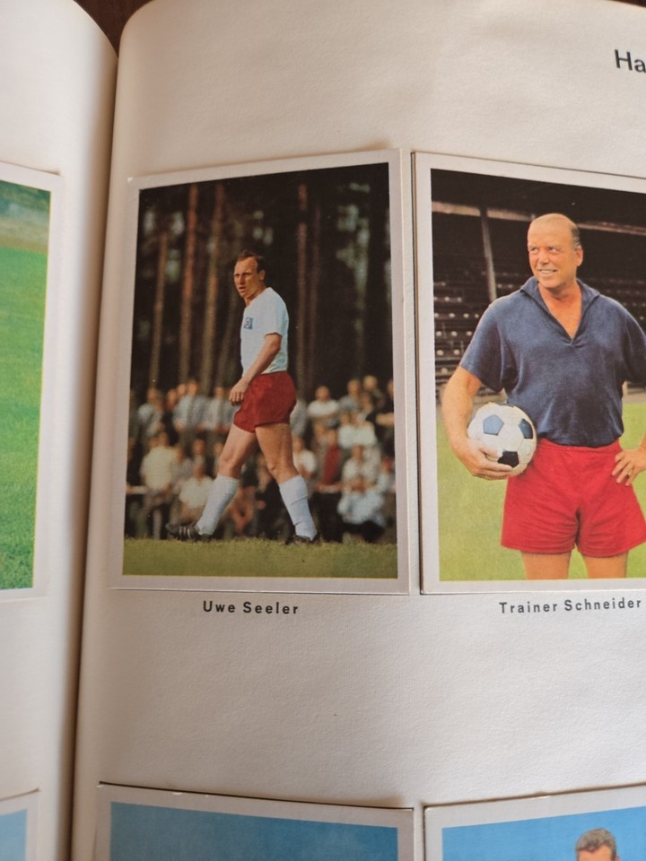 Sammelalbum/Fußball 1966/67-Europapokal,Bundesliga, Weltmeisterschaft ...