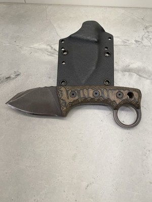 Miller Brothers Blades Co. MBB Full Custom Finger Ring Knife Extremely ...