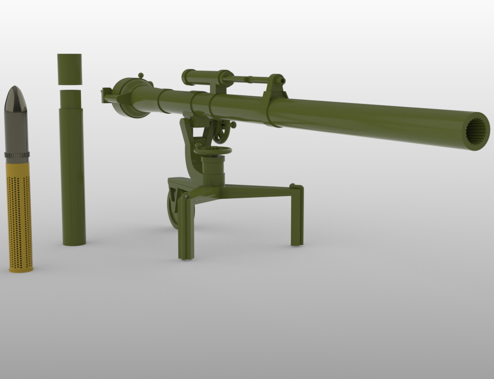 1/16 Scale Battleground M-40 106mm Recoilless Rifle | eBay