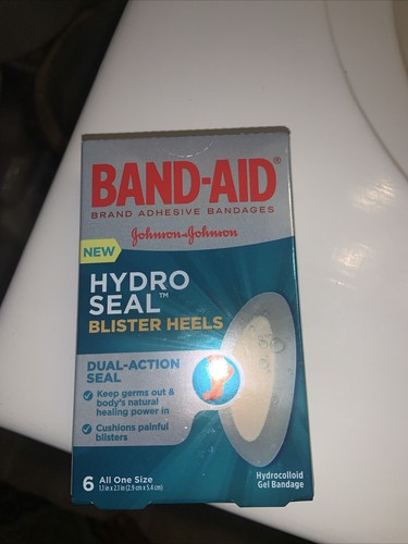 J&J Band Aid BLISTER HEEL Cushions HYDRO SEAL 6ct (1 box ) | eBay