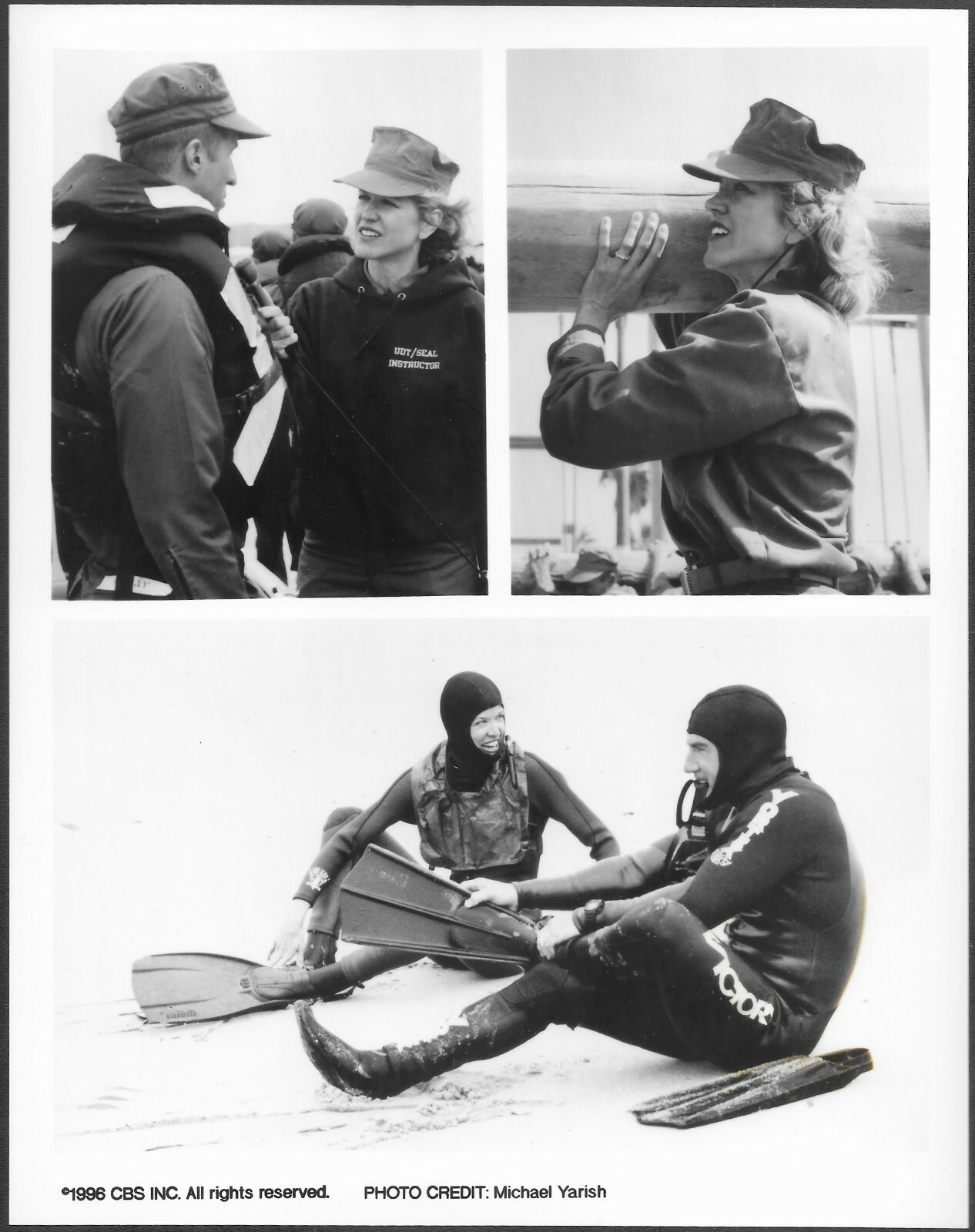 Paula Zahn Navy Seals Original 1990s TV Promo Photo CBS This Morning | eBay