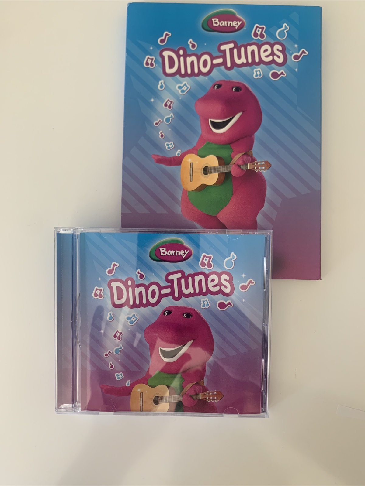 Barney CD DINO-TUNES PBS TV Music Dinosaur Barny Barnie USA RELEASE ...