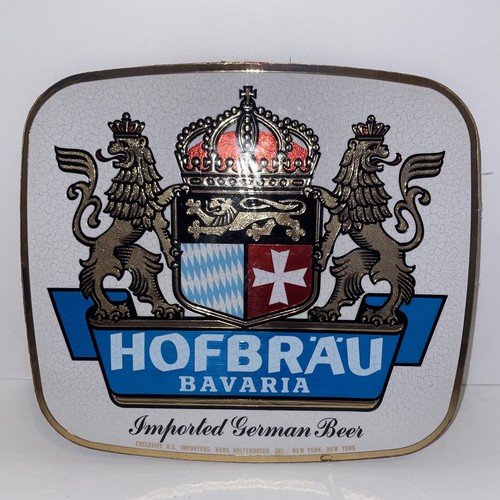 Hofbrau Bavaria Imported German Beer 10" x 9"Advertising Sign | eBay