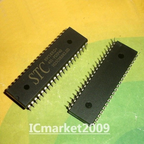 5 PCS STC89C58RD+40I-PDIP40 DIP-40 STC 89C58RD+ Microcontrollers MCU ...