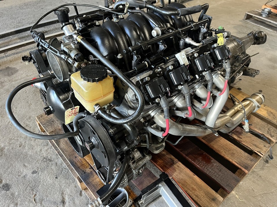 2004 PONTIAC GTO 5.7L LS1 ENGINE AUTO 4L60E COMPLETE PULL OUT LS2 LS3 ...