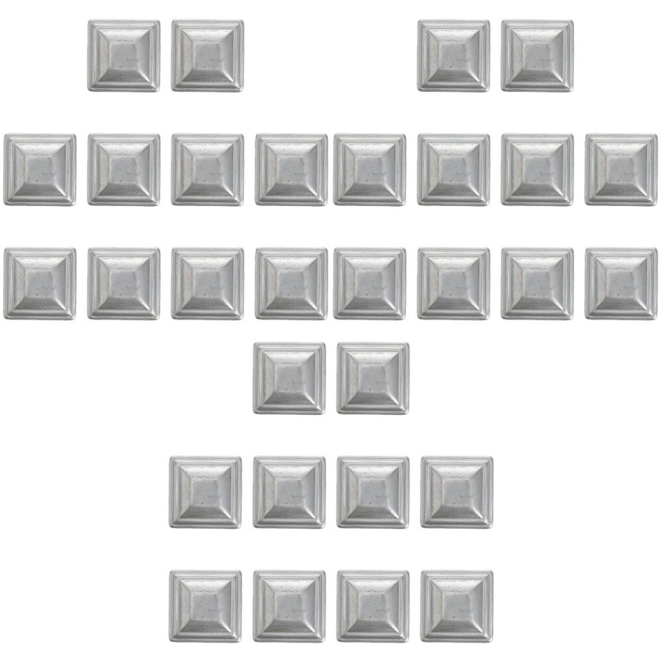 30 Pcs T Post Caps Decorative Post Caps Square Tubing Plugs Fence Post ...