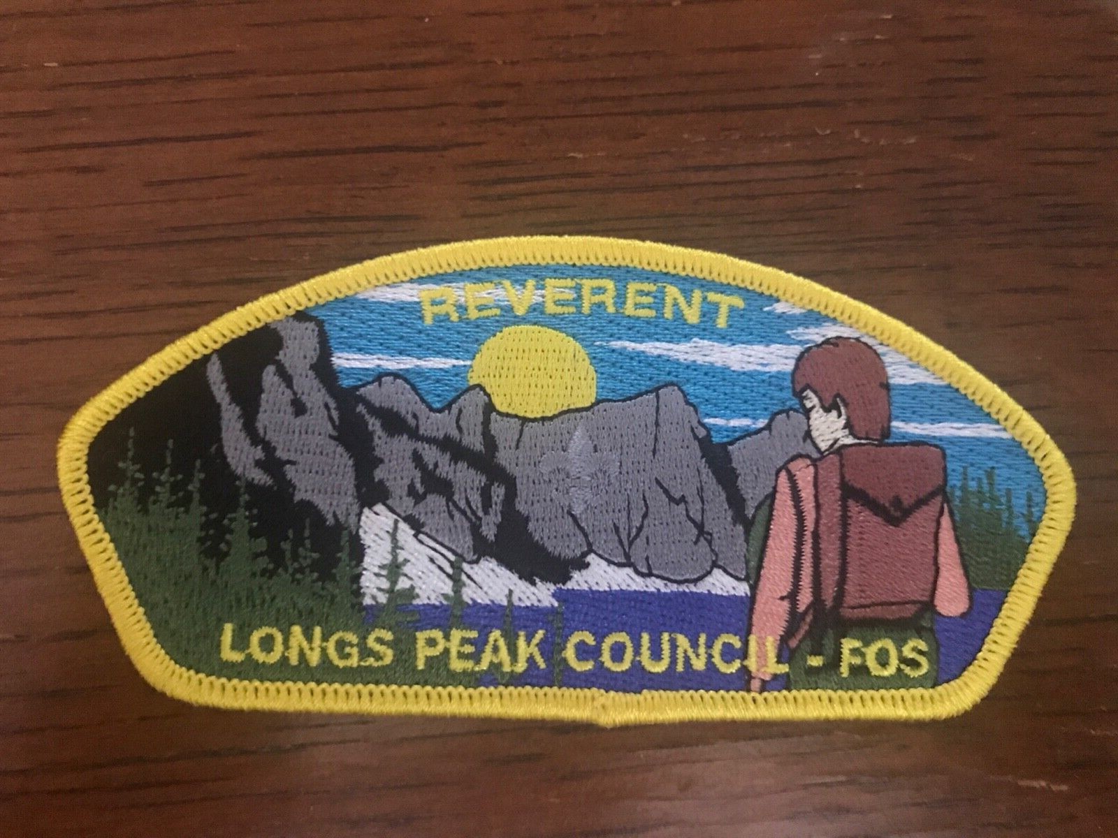 Longs Peak Council BSA “Reverent” CSP Boy Scout Law FOS Strip Patch Mint Rare | eBay