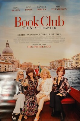 Book Club The Next Chapter Movie Poster 27x40 DS Bergen Fonda Keaton ...