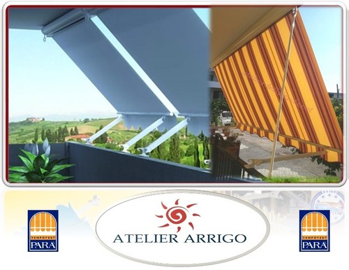 TENDE DA SOLE A CADUTA SU MISURA MT. 245 x 260 TEMPOTEST PARA' COLORI ...