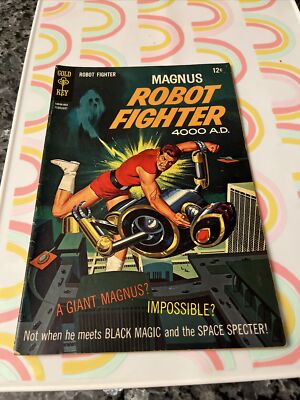 MAGNUS ROBOT FIGHTER #21 (1968) Gold Key Comics Russ Manning artwork ...