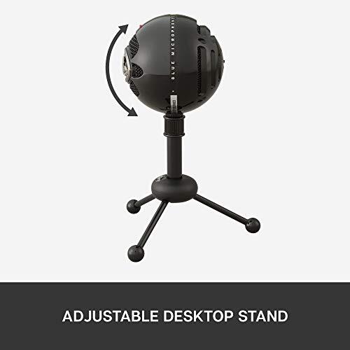 Blue Snowball USB Microphone for PC, Mac, Gaming, Recording, Streaming ...