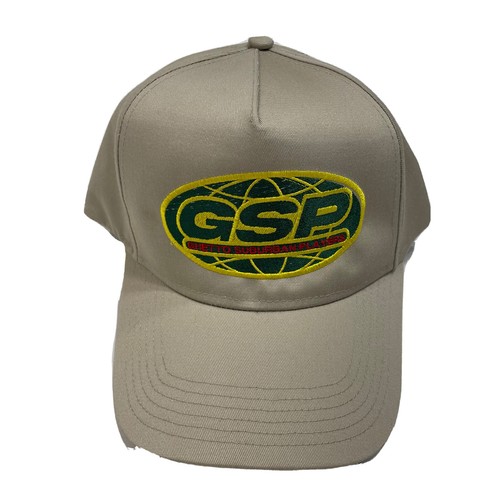 GSP Ghetto Suburban Players Snapback Hat Cap Tan Green Yellow ...