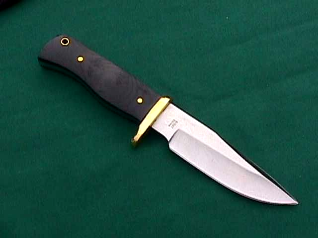 BLACKJACK BACKPACKER HUNTING KNIFE BLACK MICARTA w/ SHEATH NIB | eBay