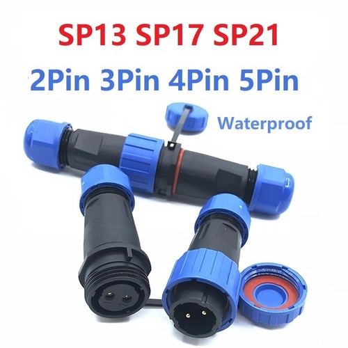 Docking Series SP13 SP17 SP21 Inline Cable Plug Socket 2-5Pin Aviation ...