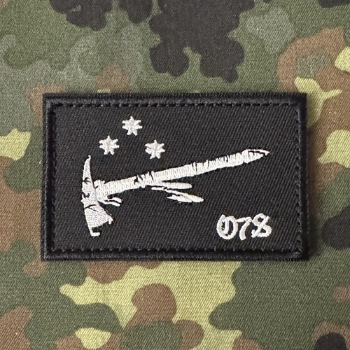 ONE 7 SIX TOMAHAWK Embroidered Patch Hook/Loop ONE7SIX O7S FOG SupDef ...