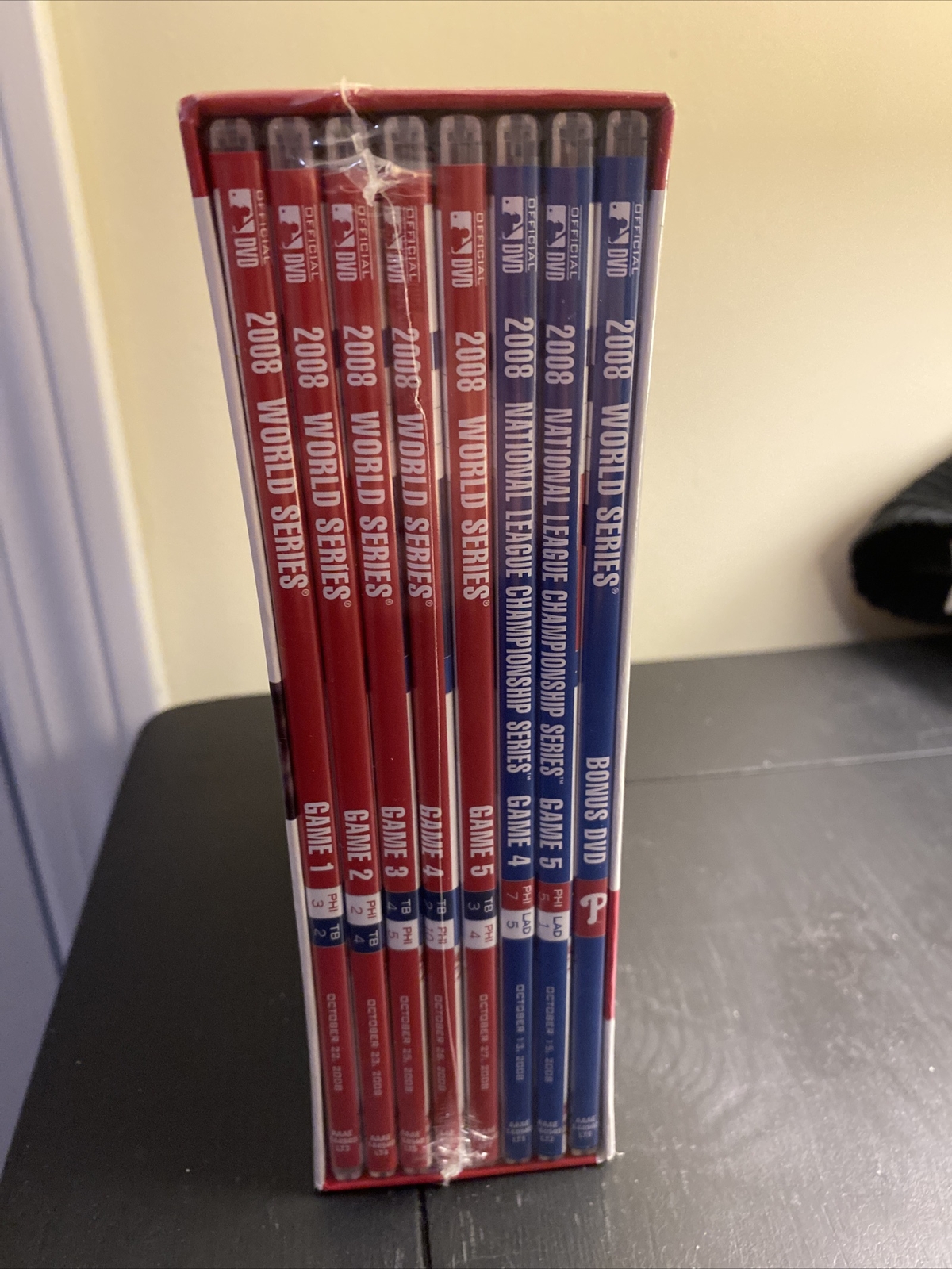 Philadelphia Phillies 2008 World Series (DVD, 2008, 8-Disc Set ...