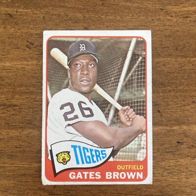 1965 Topps Baseball 19 Gates Brown EXCELLENT! | eBay