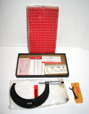 Micrometers - 4 Starrett