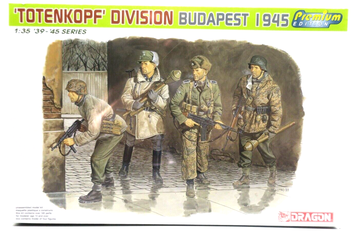 Dragon 1/35 Totenkopf Division Budapest 1945 Soldier Figures #6307 | eBay