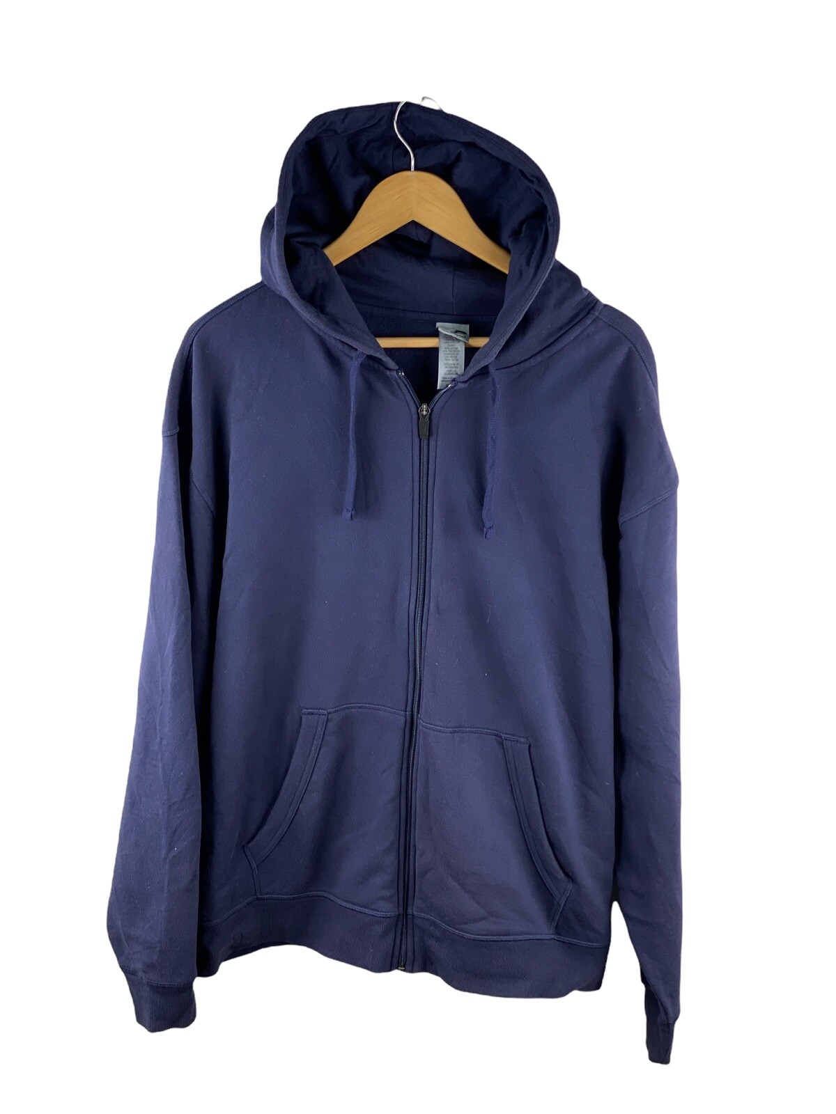 VINTAGE Champion Full Zip Logo Jacket Mens Size XL Bl… - Gem