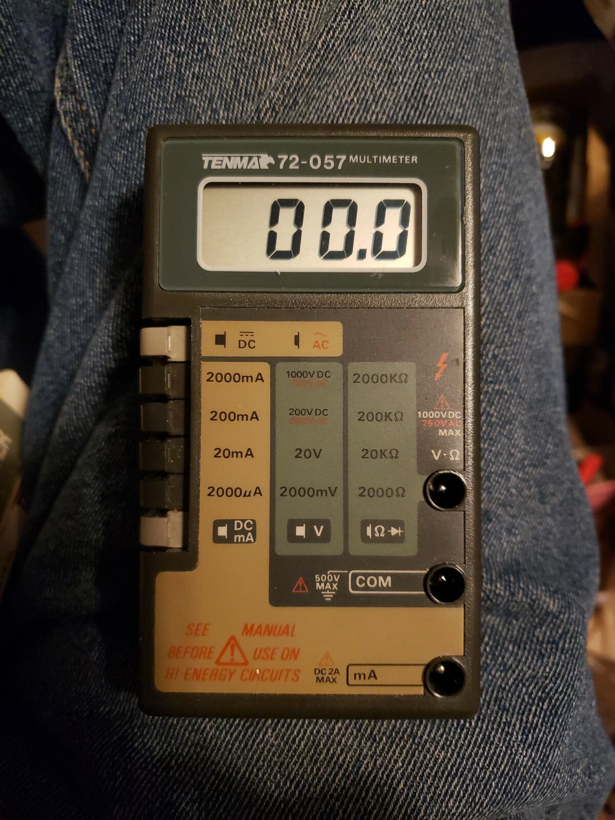 TENMA Digital Multimeter 72-057 for sale online | eBay