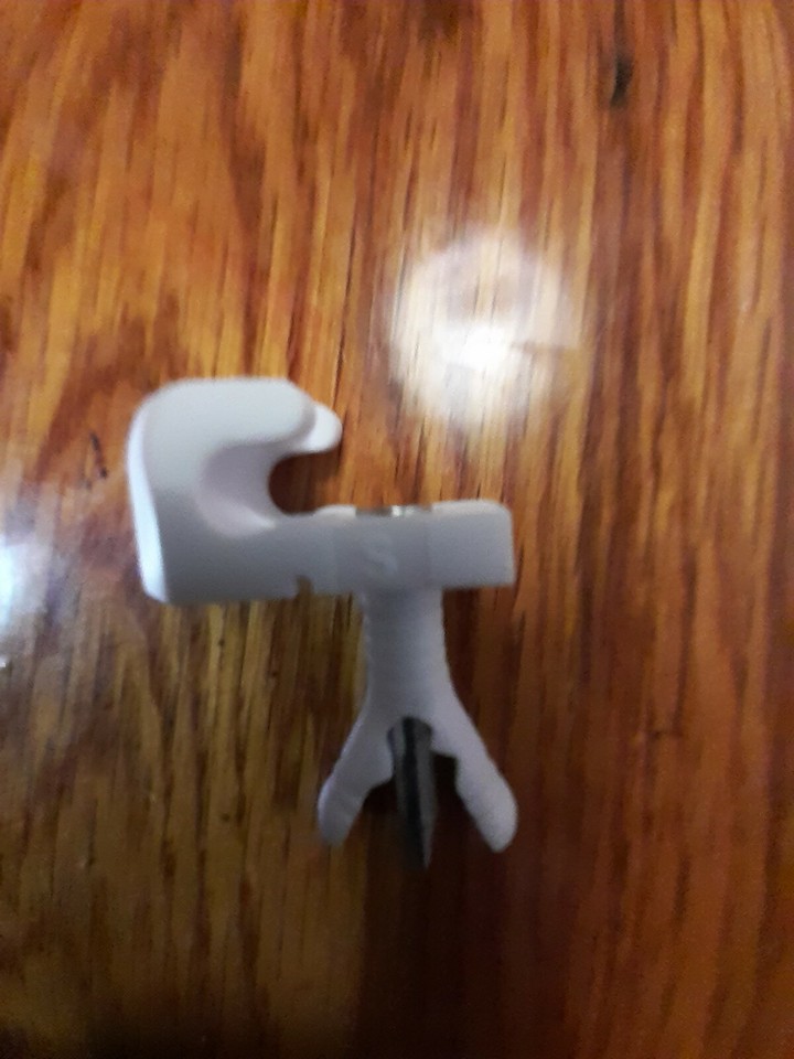 Hardware drywall clips 100 count preloaded support clips wire shelf ...