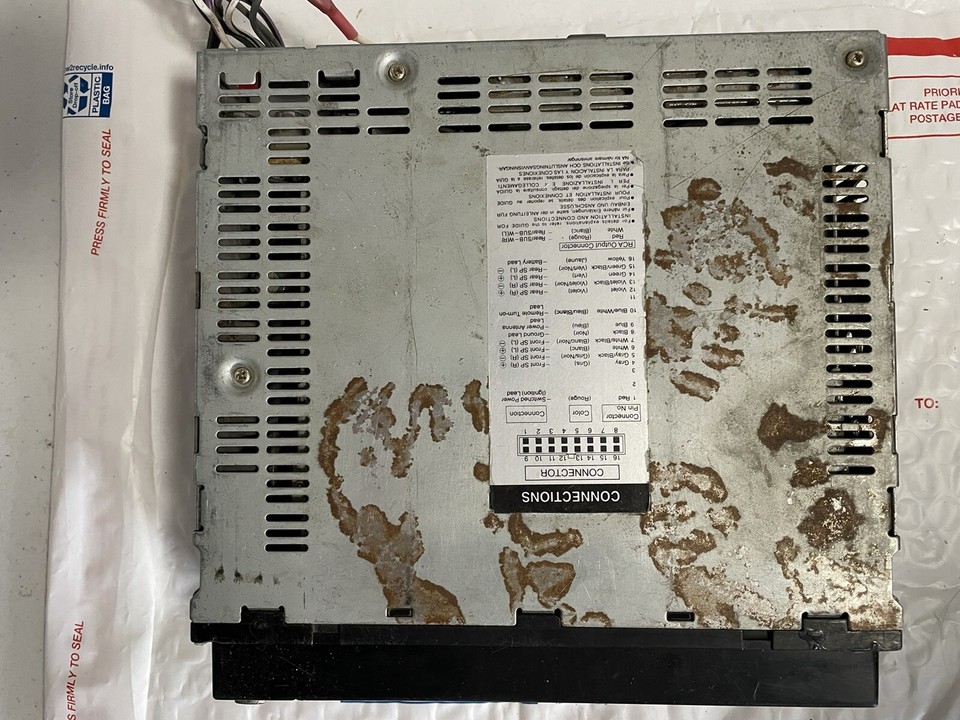 Alpine CDM-7854 AM-FM CD Player - WITH DETACHABLE FACE | eBay