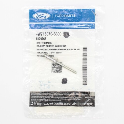 Ford Rivet Part Number - W716070-S300 | eBay