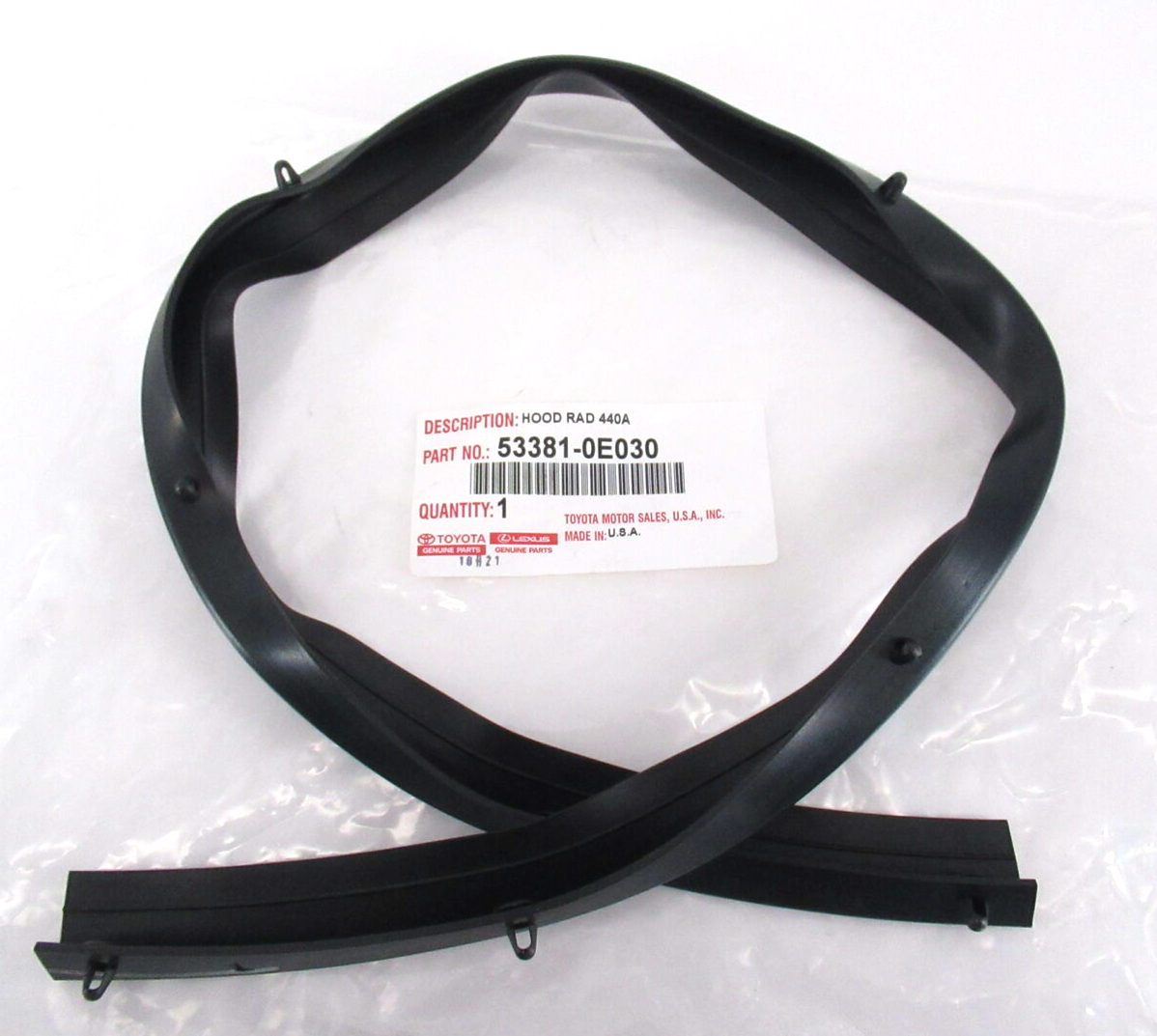 TOYOTA OEM 14-15 Highlander Hood-weatherstrip Seal 533810E030 for sale ...