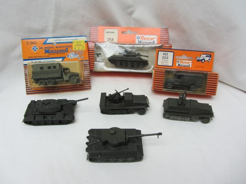 Roco Minitanks DBGM Various Models US German Soviet Vehicles 1/87 Scale ...
