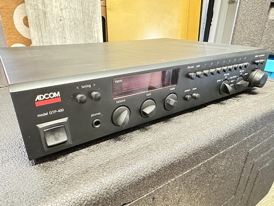 Adcom GTP-400 Pre-Amp/Processor Amplifier - clean | eBay