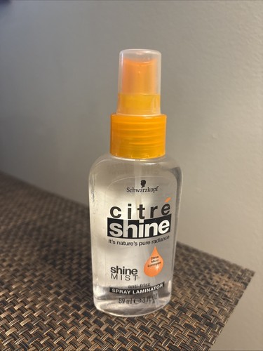 Schwarzkopf Citre Shine Miracle Anti-Frizz 3 oz Mist Hair Spray ...