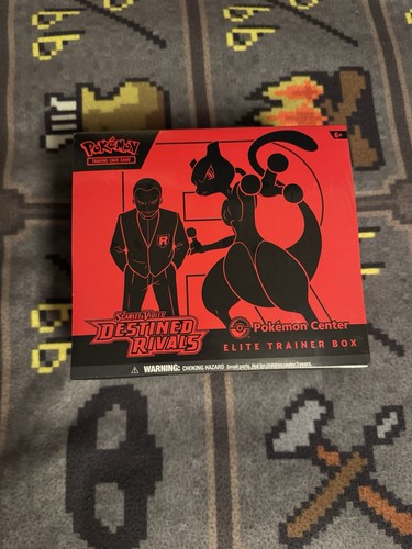 Destined Rivals Pokémon Center Exclusive Elite Trainer Box ETB Sealed ...