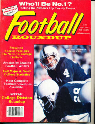 1978 Fall Football Roundup Penn State Chuck Fusina ProFBmag2 | eBay