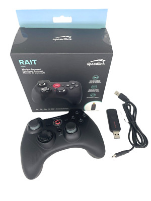 SPEEDLINK Controller Schwarz für Nintendo Switch PC PS3 Neuwertig R1535 ...