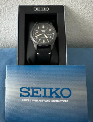 Seiko 5 Sports Collection Black Dial Black Ion Finish Watch for Men ...