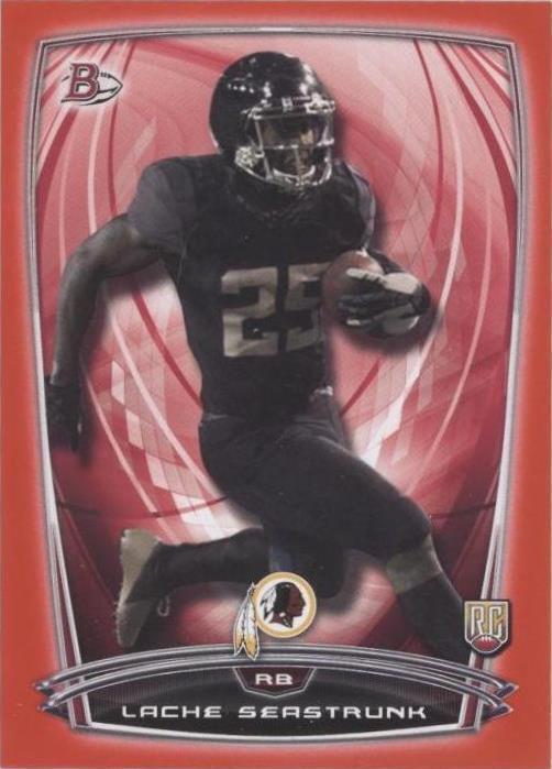 2014 Bowman - Rookies Lache Seastrunk #44 Red /199 (RC) for sale online ...
