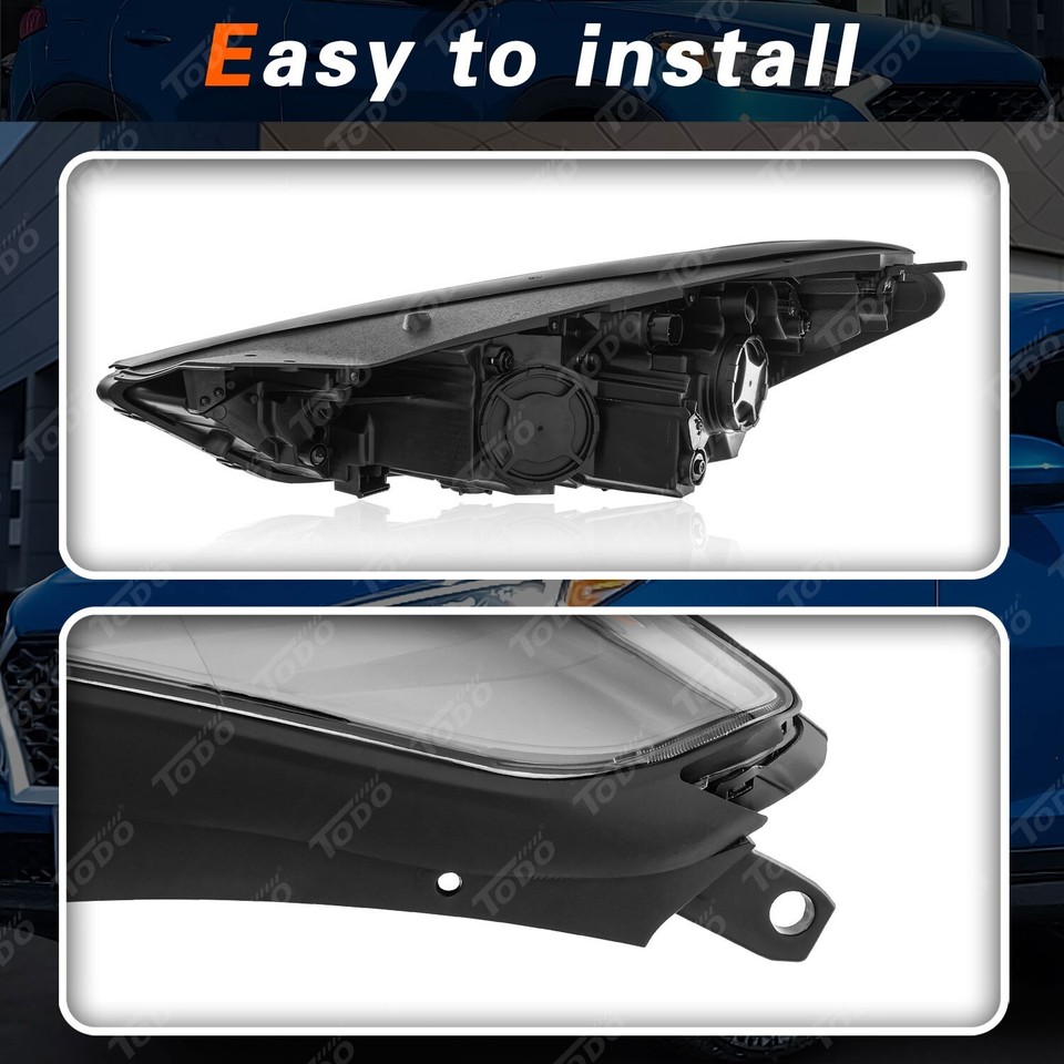 2019-2021 Hyundai Tucson Halogen Headlight For Hyundai Right Side 92102 ...